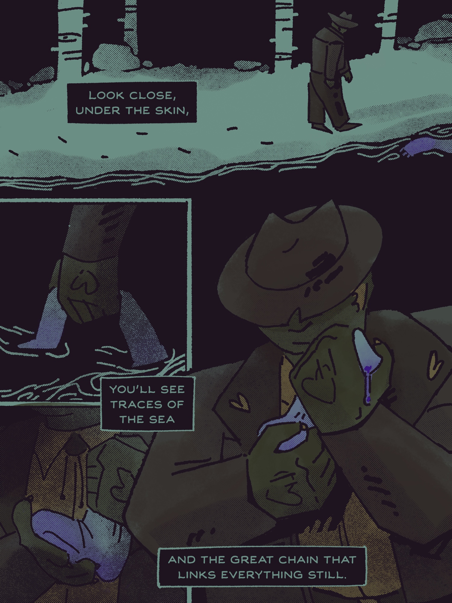 Angel of Indigo Light